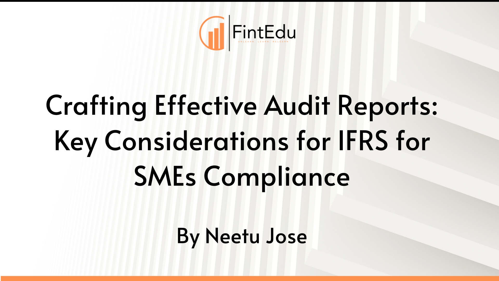 Fintedu: CA. Neetu Jose: Crafting Effective Audit Reports: Key ... Fintedu: CA. Neetu Jose: Crafting Effective Audit Reports: Key ...